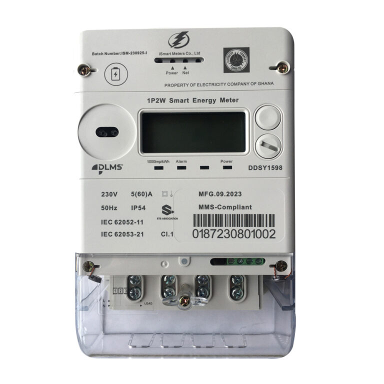 DDSY1598 Single Phase Smart Meter for Ghana & Nigeria mar