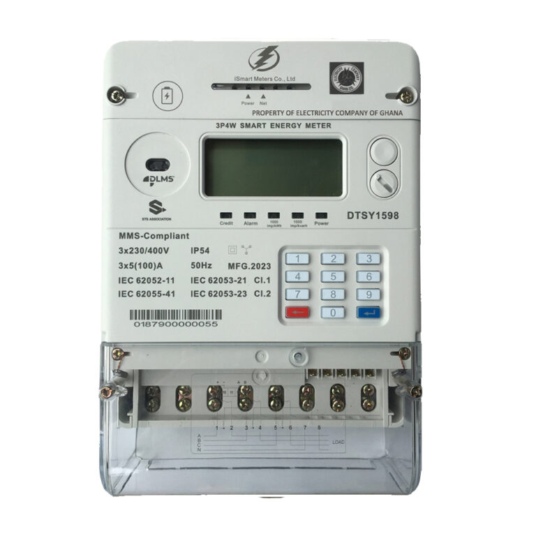 Three Phase DLMS Keypad Smart Prepaid Meter for Ghana Market
