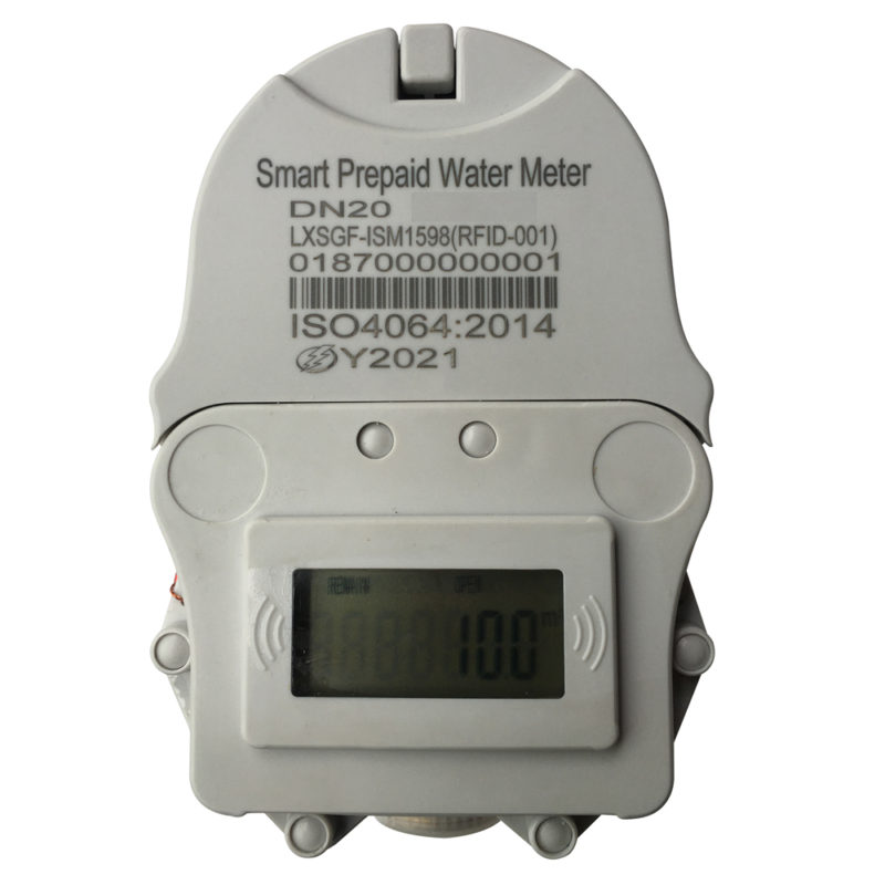 Smart STS Keypad Prepaid LoRaWAN Water Meter